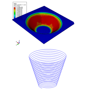 Incremental Sheet Forming – Abaqus Tutorials