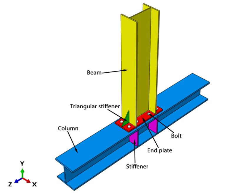 Stainless steel bolted extended end-plate joints under seismic loading ...